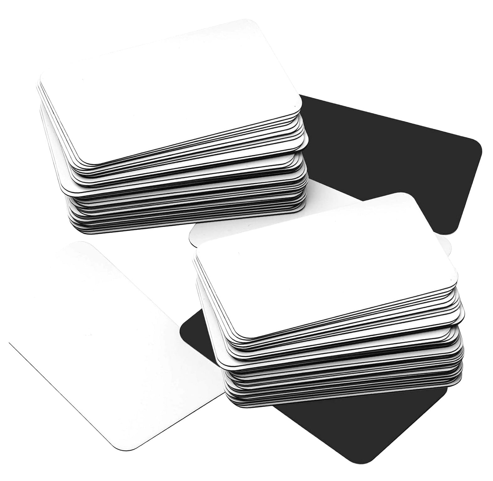 Highcool 120 Pcs 3.5 Inch Labels Magnets Set, Name Tags Erasable Label ...