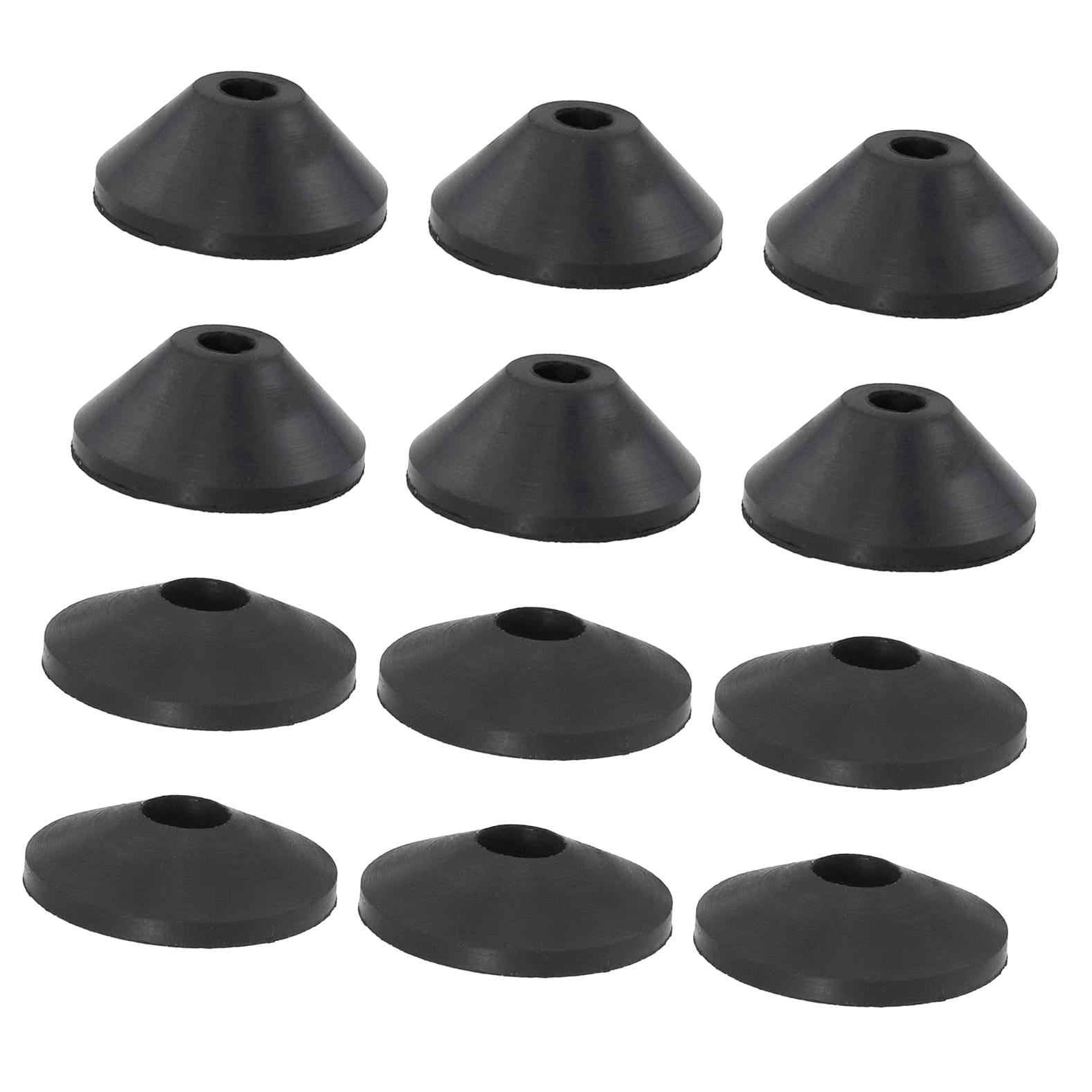 Highcool 12PCS Toilet Bolt Rubber Washers Conical Washers Toilet Tank ...