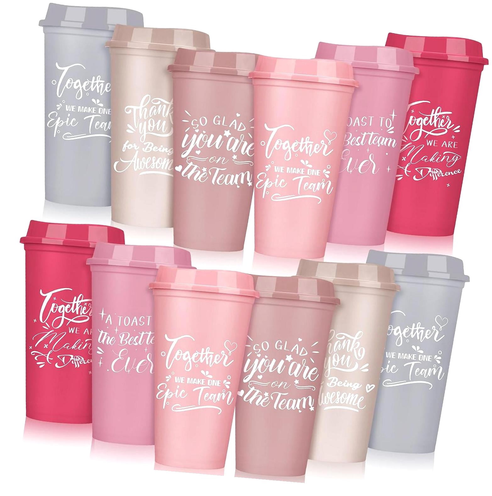 Highcool 15 Pcs CNA Thank You for Team Building, 16 oz Motivational ...