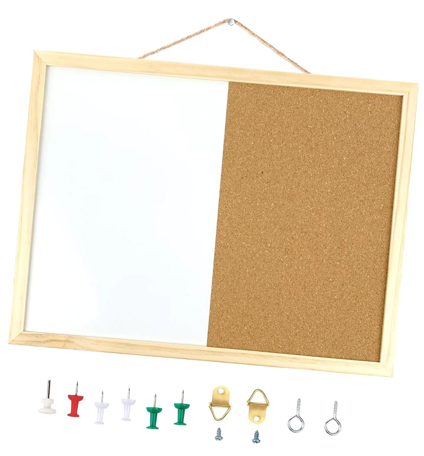 Highcool 16.5 x12.6 Inches Cork Bulletin Combination Board, Notice Memo ...