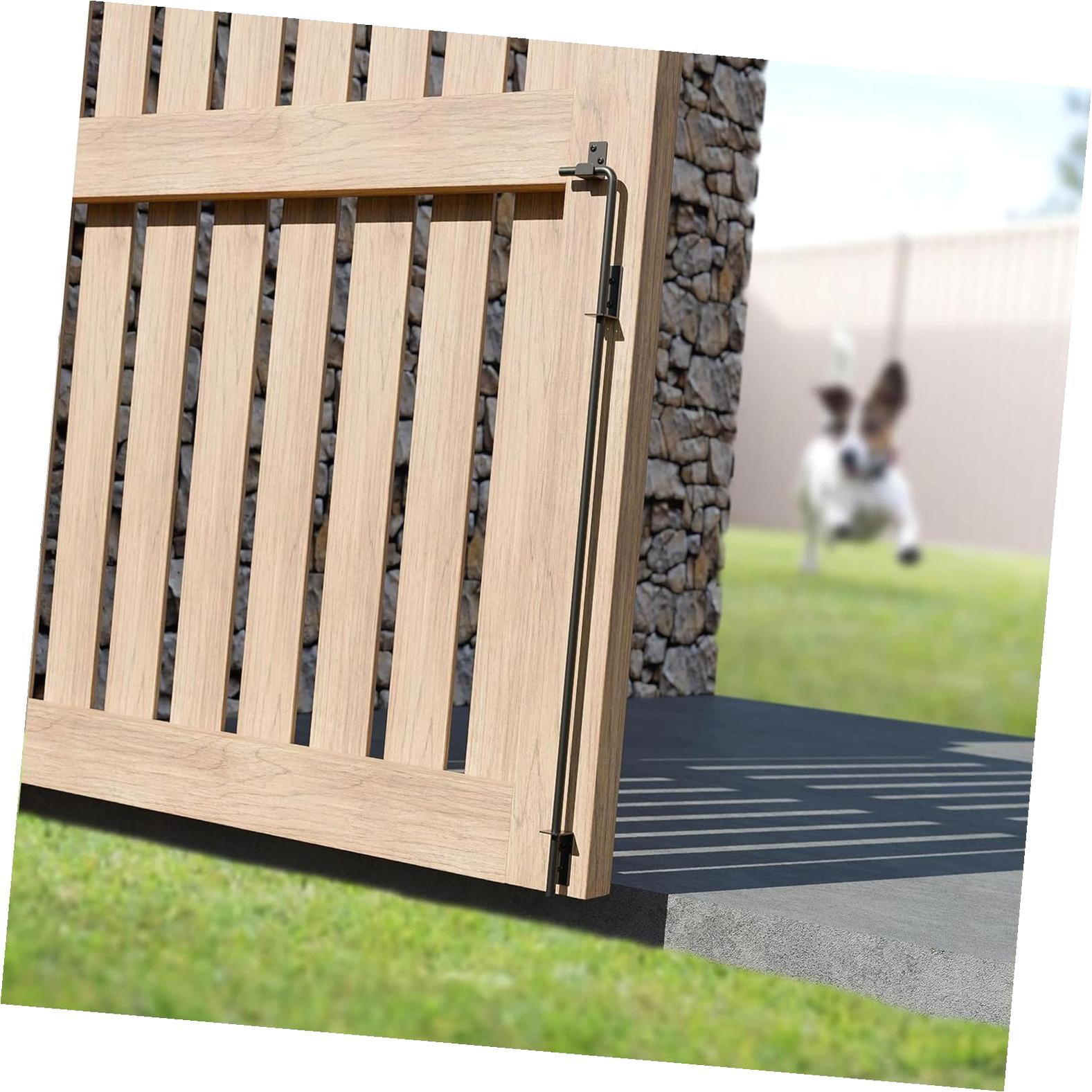 Highcool 18 Inch Cane Bolt Gate , Gate Lock for Wooden Barrier ...