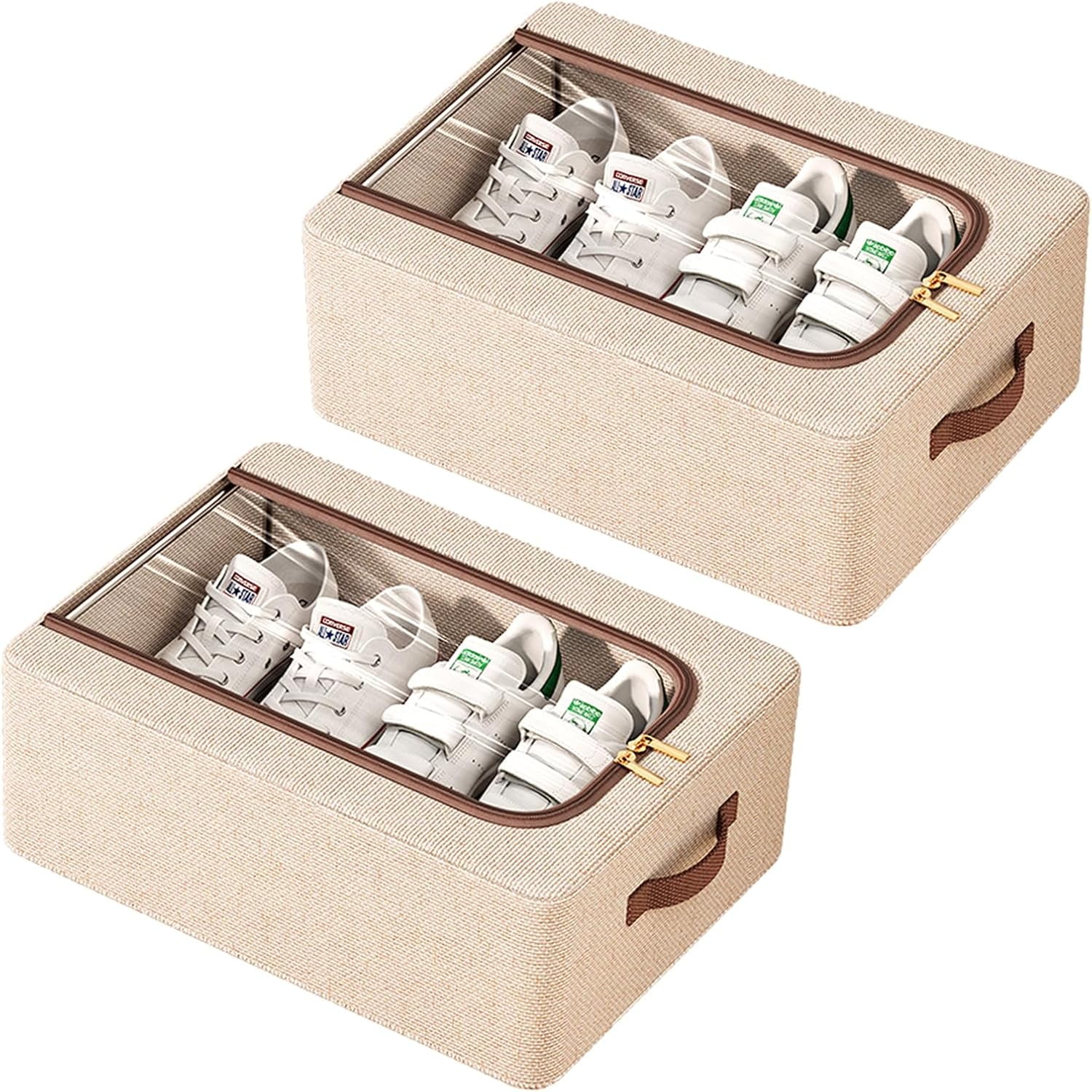 Highcool 2 Pa Shoe Organizer for Closet, Storage Bins, Hat Organizer ...