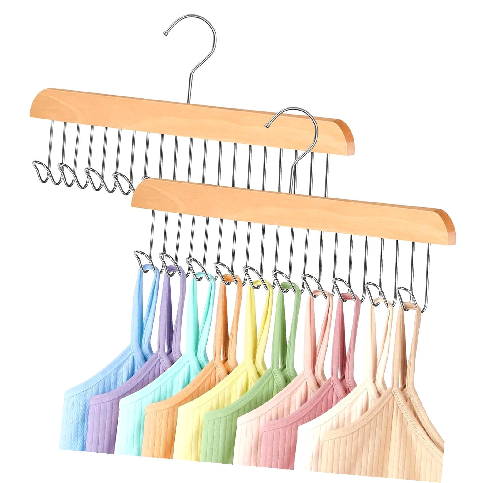 Highcool 2 Pack Hangers for Closet Organizer, Upgraded Organizer for ...