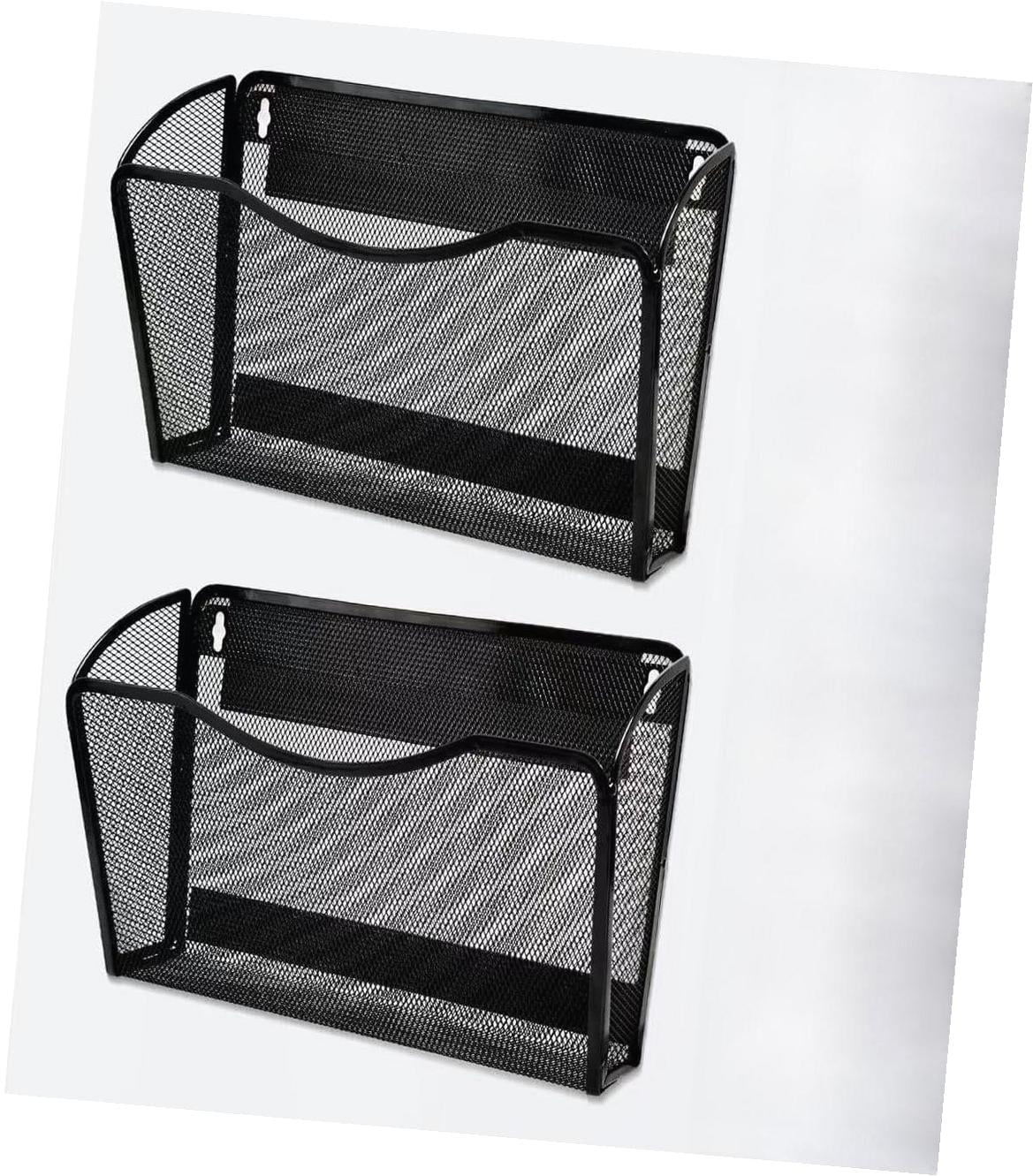 Highcool 2-Pack Magnetic File Holder-File Folder Organizer, No Drilling ...