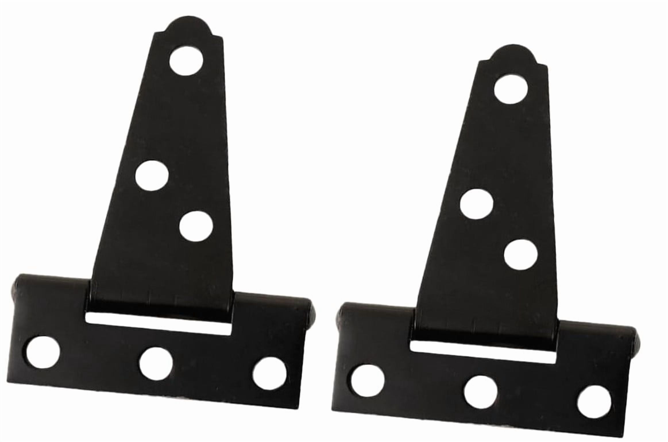 Highcool 2 Pcs 2 Inch Strap Hinges Galvanized Rustproof Gate Hinges for ...
