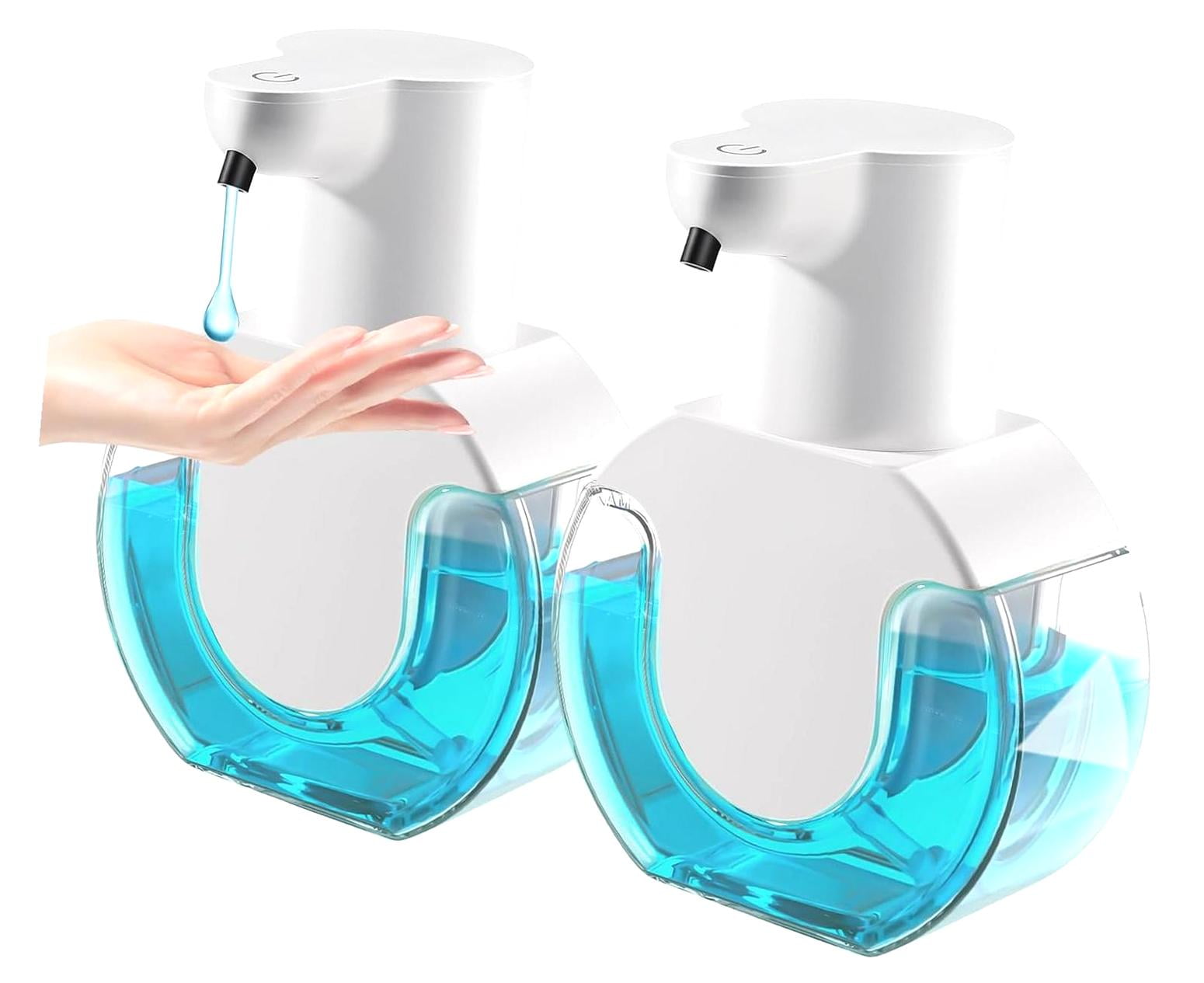 Highcool 2-Piece Automatic Liquid Dispenser, 14.2 Ounce/420ML Touch ...