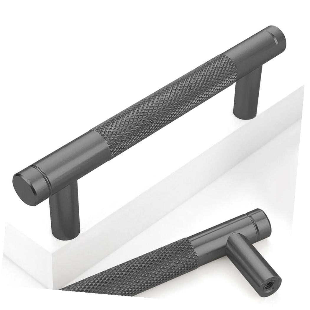 Highcool 2-Piece Set of 3 3/4 Inch (96 mm) Barrel Cabinet Pulls ...