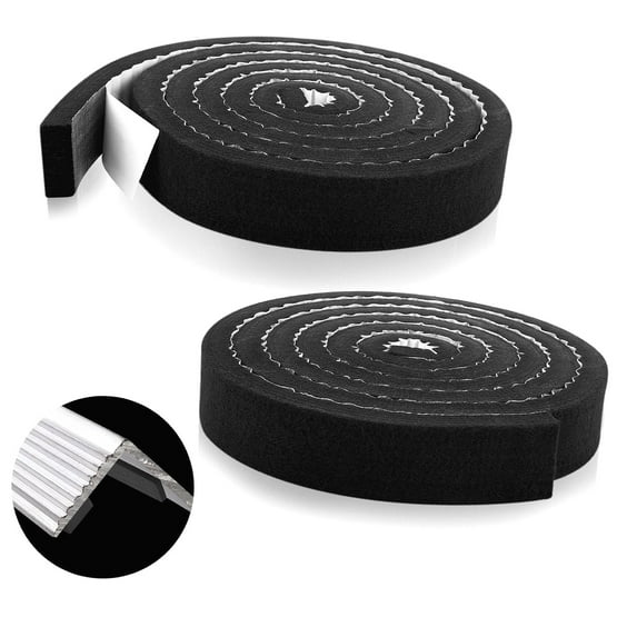 Highcool 2 Pieces Metal Roofing Vented Ridge Closure Strips 2 10' (20 ...