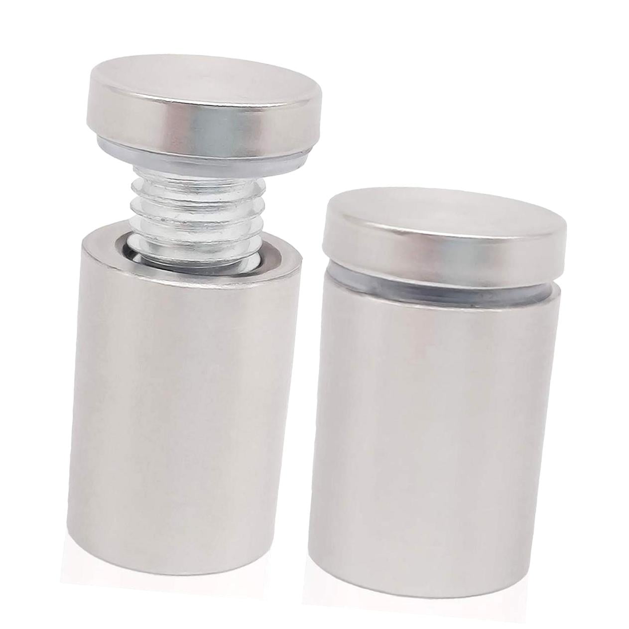 Highcool 20 Pieces Silver Stainless Steel 19 x 30mm Standoff Mounts for ...