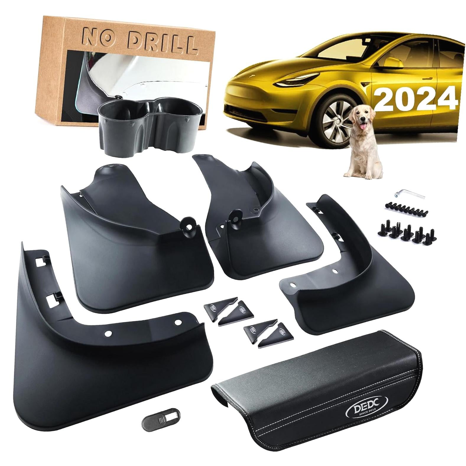 Highcool 2024 Upgrade Silicone Mud Flaps [-Engineered] [No Drilling ...