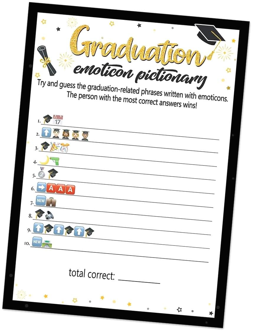 Highcool 2025 Graduation Celebration , Graduation Table Decor, Emoticon ...