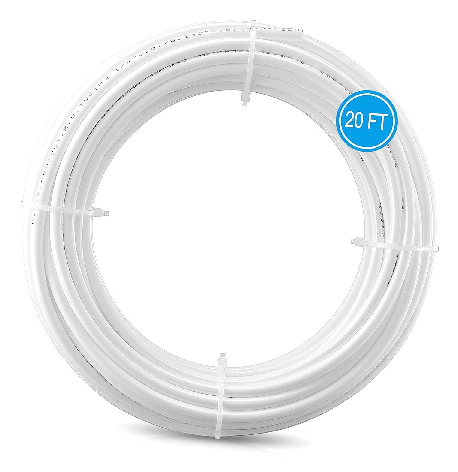 Highcool 20FT 1/4 Inch .D. RO Water Tubing, NSF Certified Pipe for RO ...