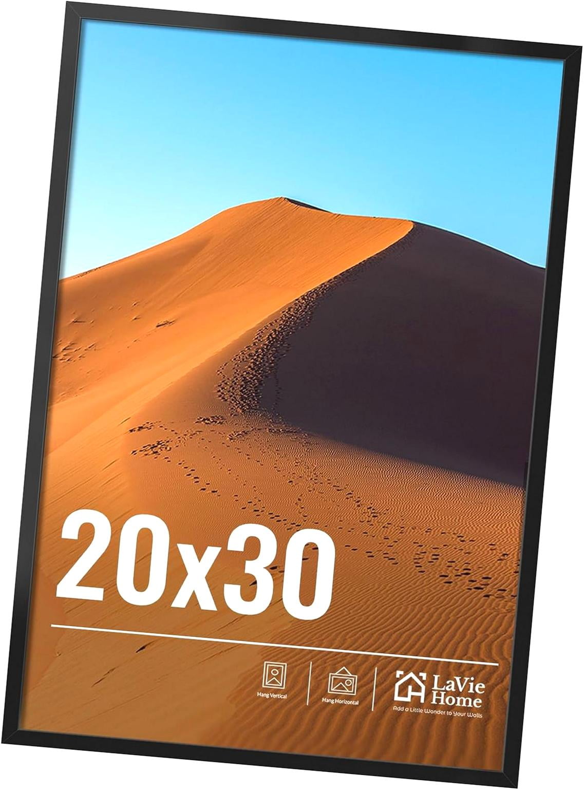 Highcool 20x30 Wall Picture Frame, 20x30 Frame Featuring HD Plexiglas ...