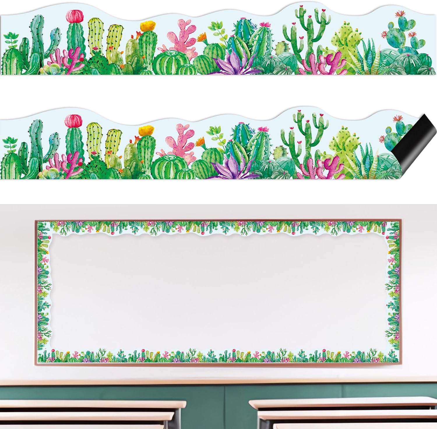 Highcool 24 Pcs Borders Leaves Bulletin Border Bulletin Decorations for ...