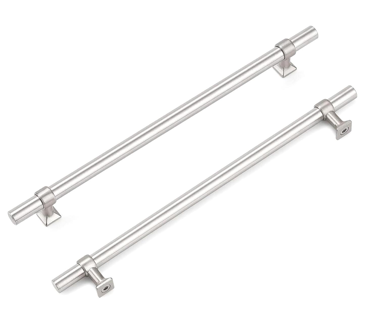 Highcool 25-Piece Assortment of 10-inch Hole Center Satin Nickel ...
