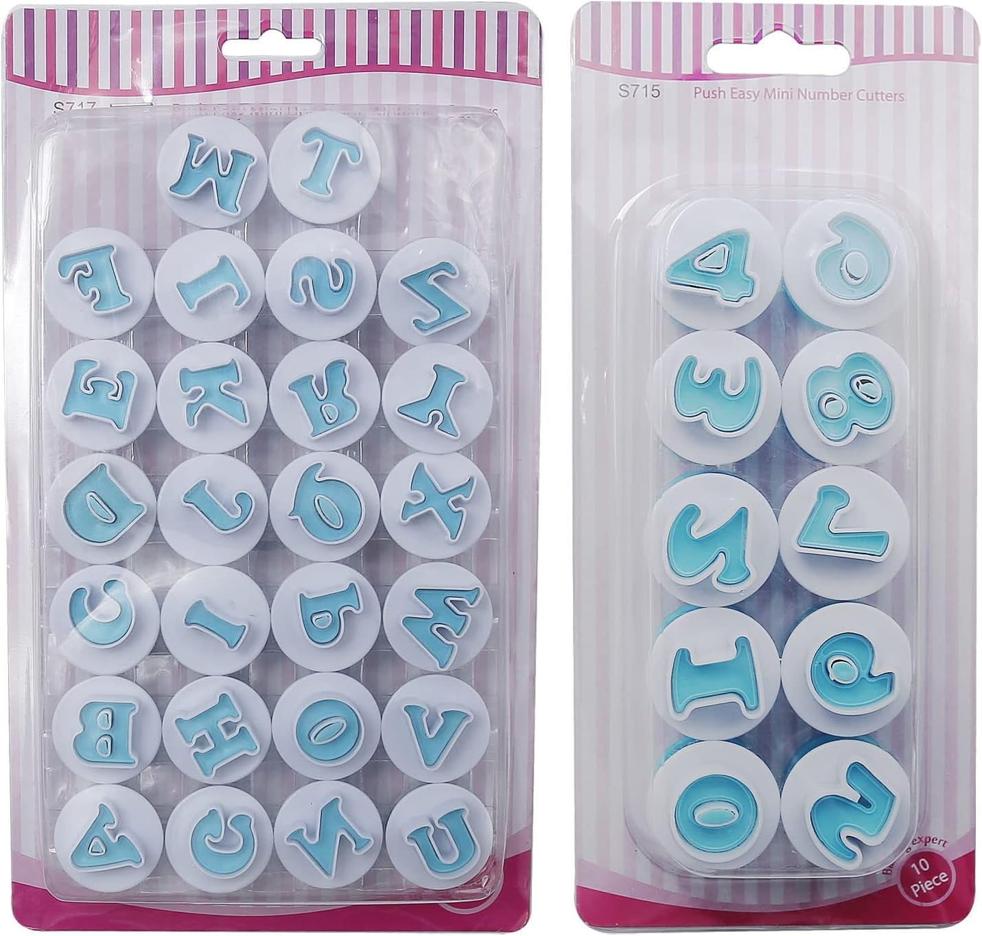 Highcool 26PCS/Set Coe Stamp Impr Coe Alphabet Letter Fondant Cake ...