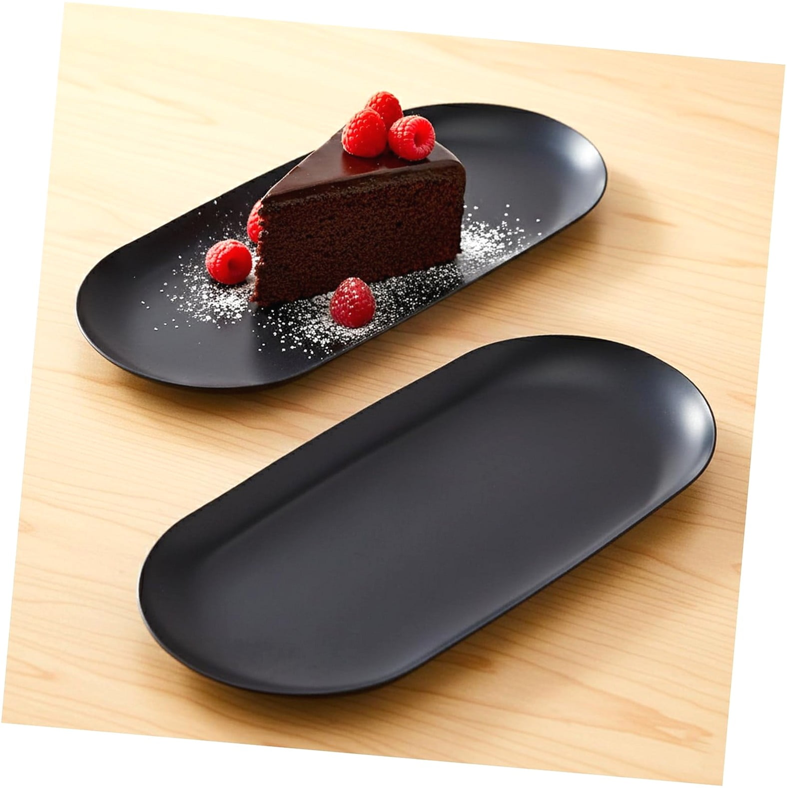 Highcool 2PACK Tray, Oval Steel Trays, Tray for Jewelry Dish Cosmetics ...