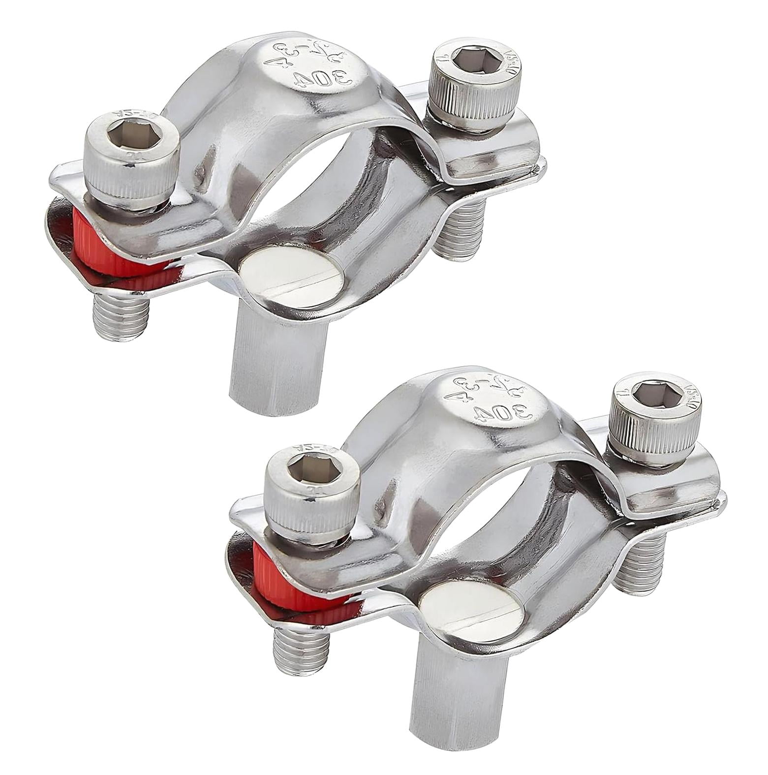 Highcool 2PCS Extended Split Pipe Hanger 304 Steel Supports For Pipe OD ...