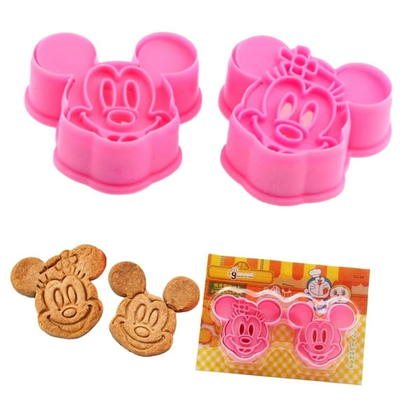 Highcool 2pcs Mouse Cake Baking Sugarcraft Crafts Bakeware Plastic ...