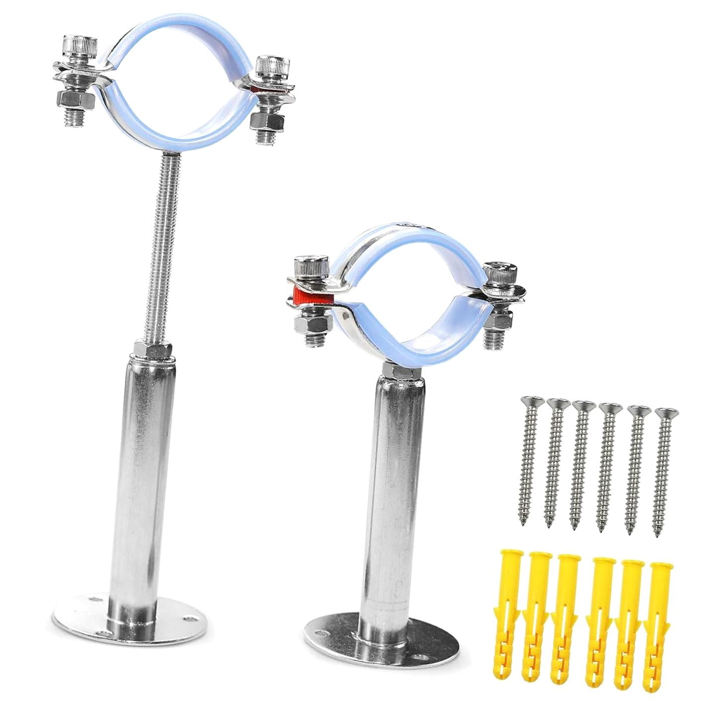 Highcool 3-1/2 Inch Wall Mount Ceiling Mount Pipe Support Hanger, 2 ...