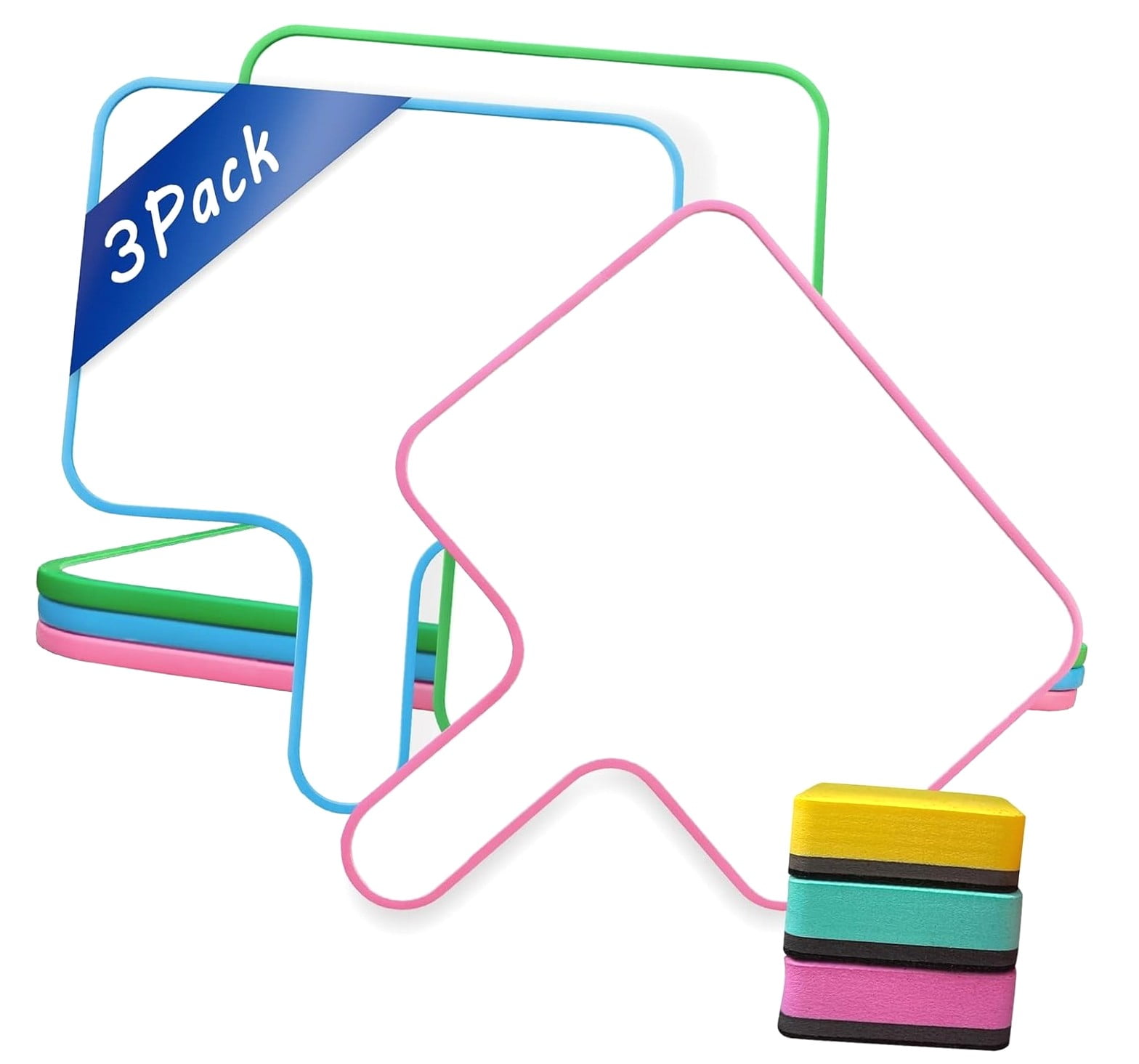 Highcool 3 Pack Classroom Set- 10 inch and 8 inch with Handle Double ...