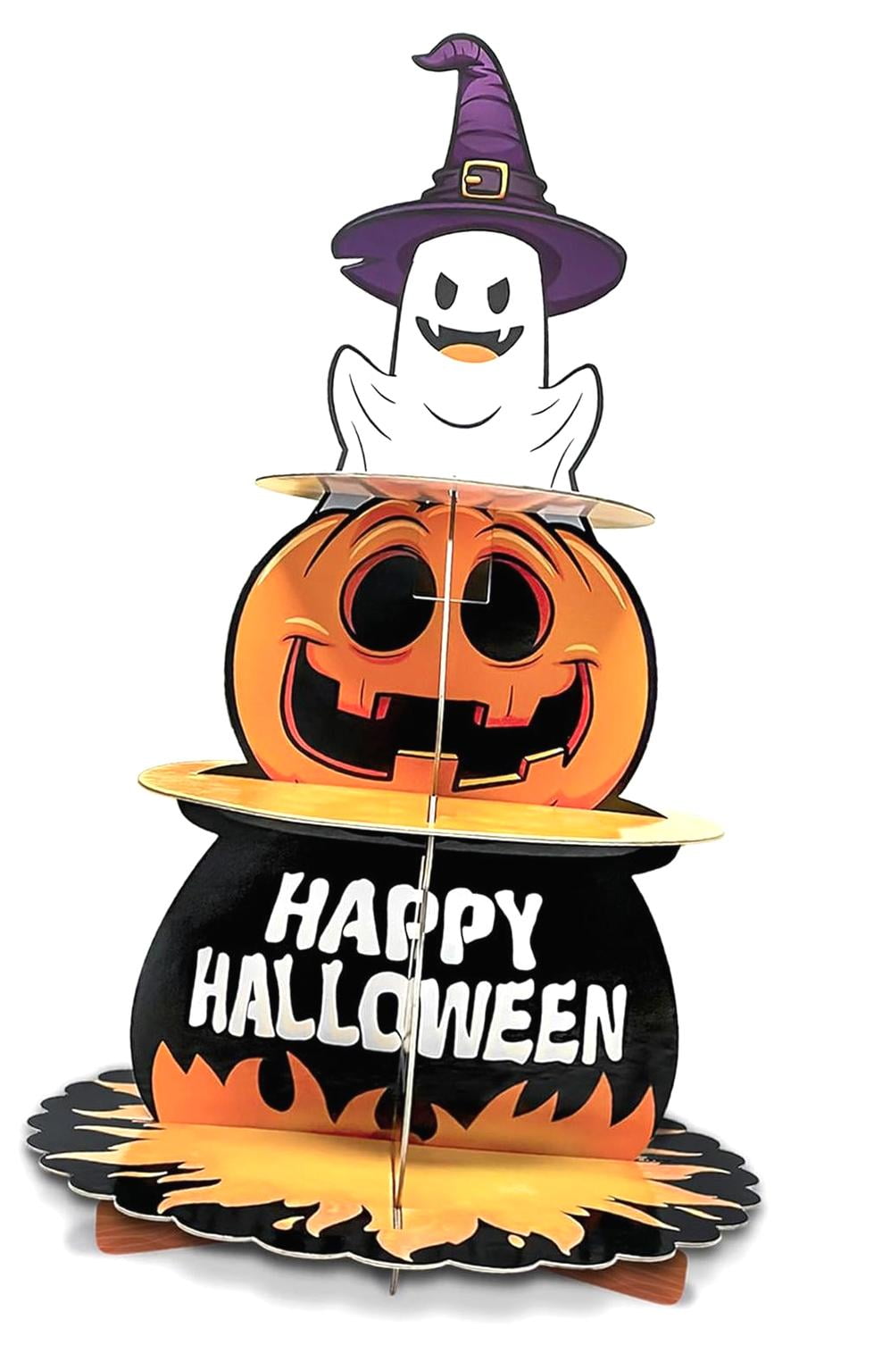 Highcool 3 Tier Cupcake Stand, Theme Party Decorations Cardboard ...