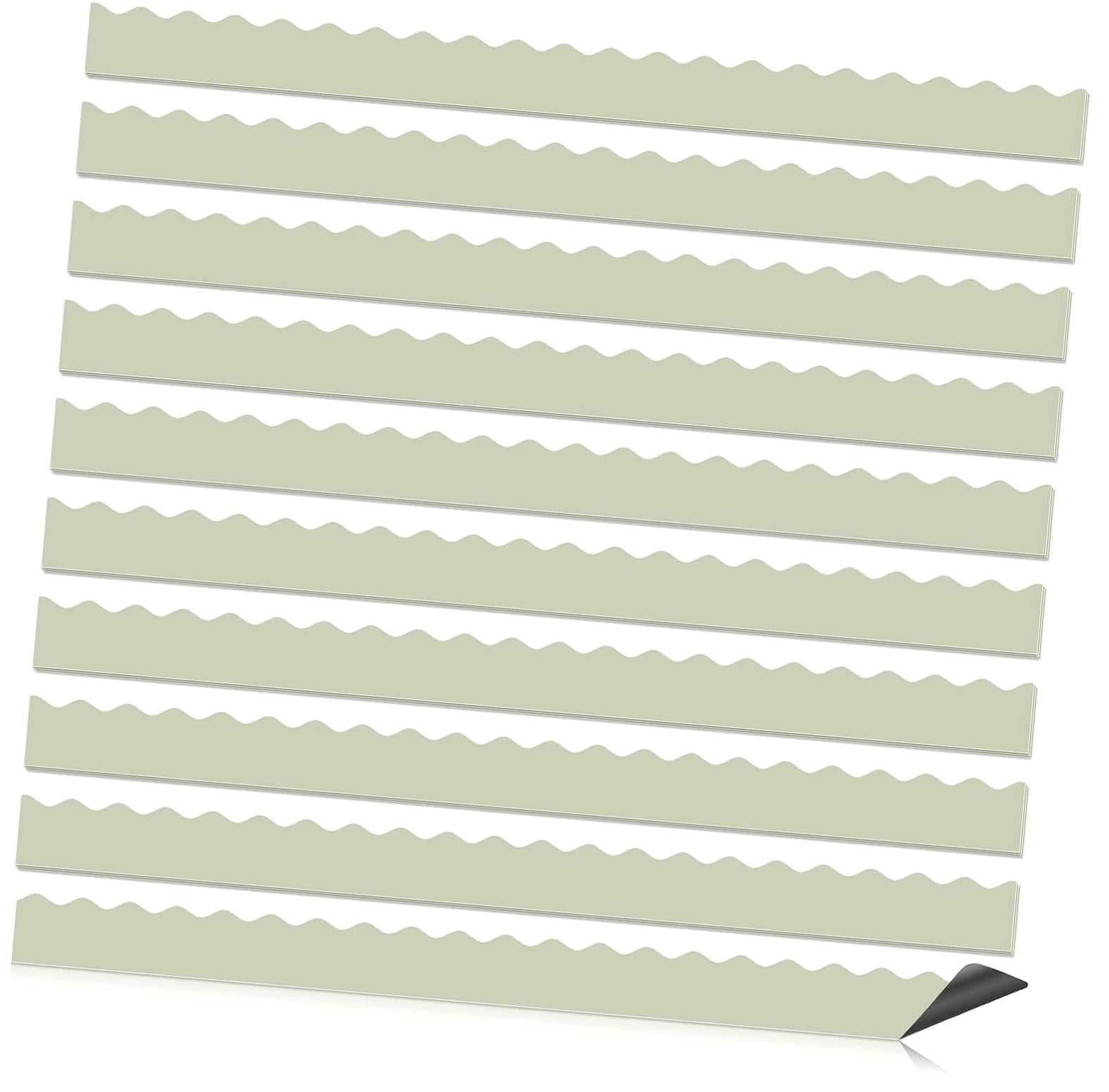 Highcool 30 Pcs Magnetic Edges for Classroom Whiteboard - Grass ...