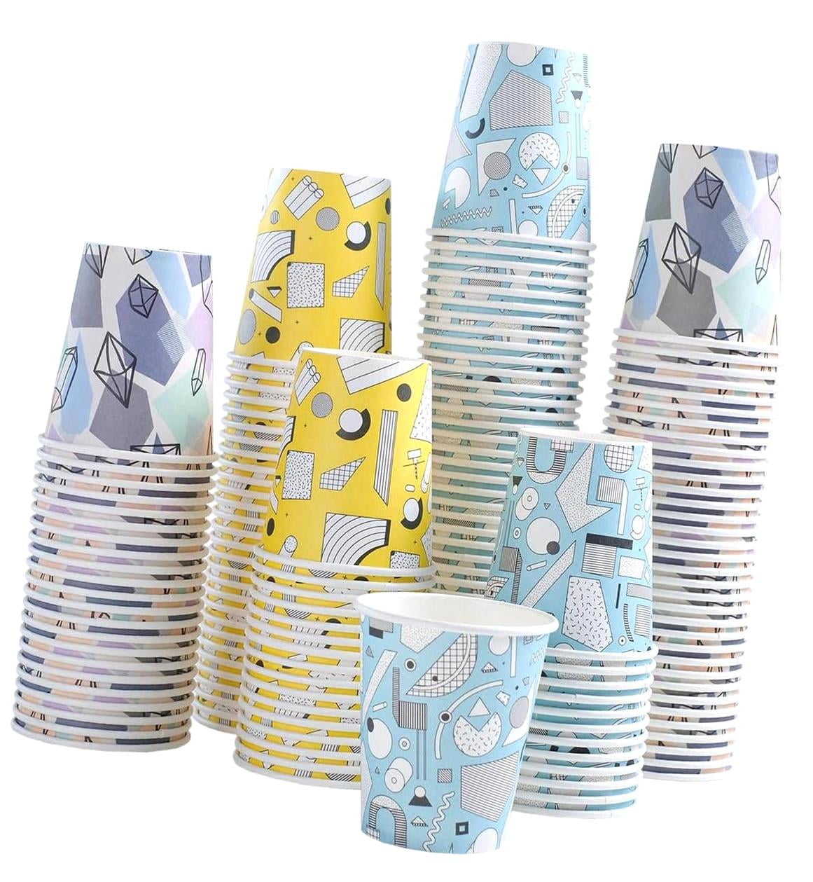 Highcool 300 Pack 5 oz Cups, Small Paper Bathroom Cups for Mouthwash ...