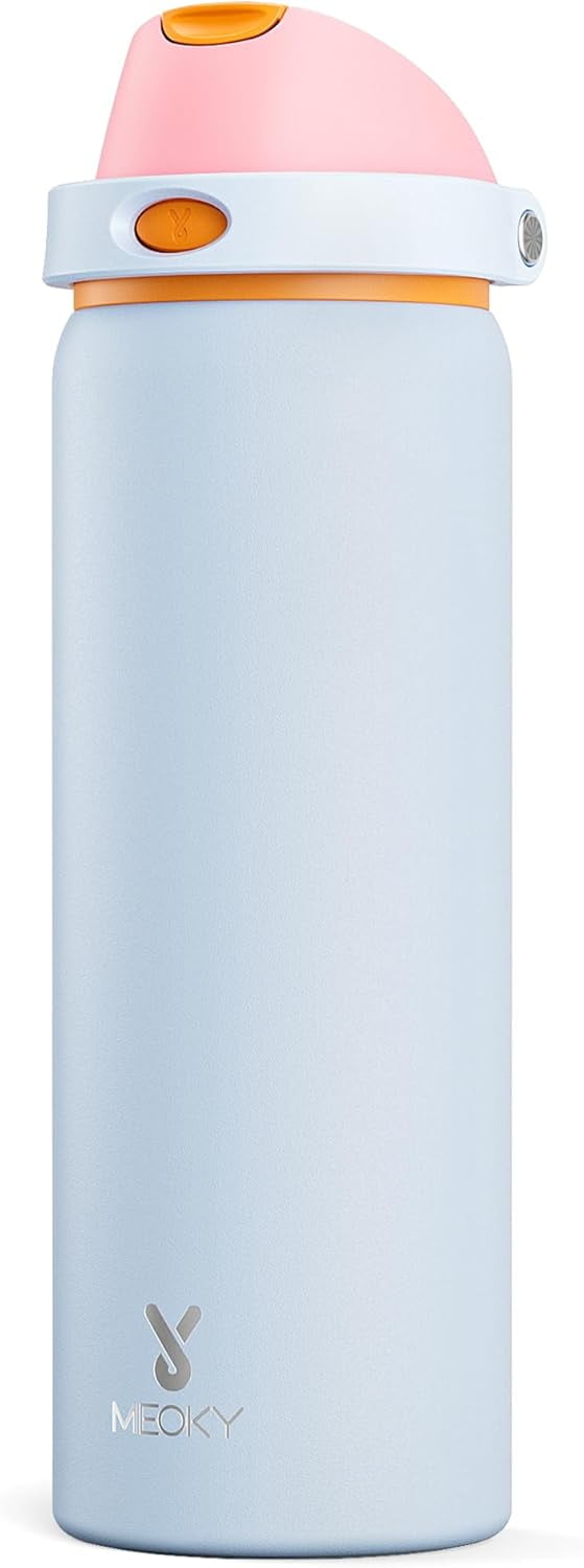 Highcool 32 oz Insulated Water : Steel Metal Water Container with 2-in ...