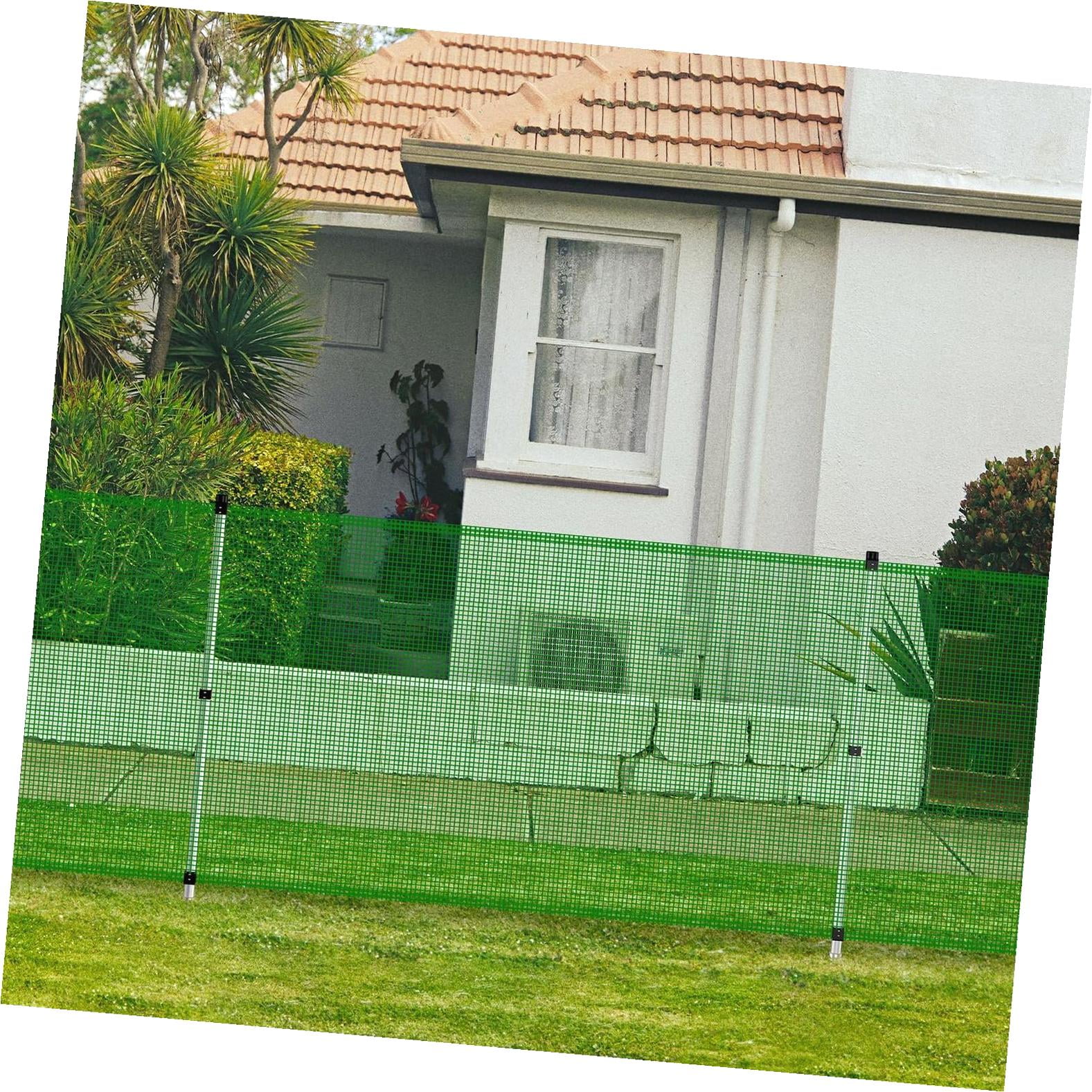 Highcool 4' Height x 2' Length Mesh Fence Chicken Wire Net Barrier ...