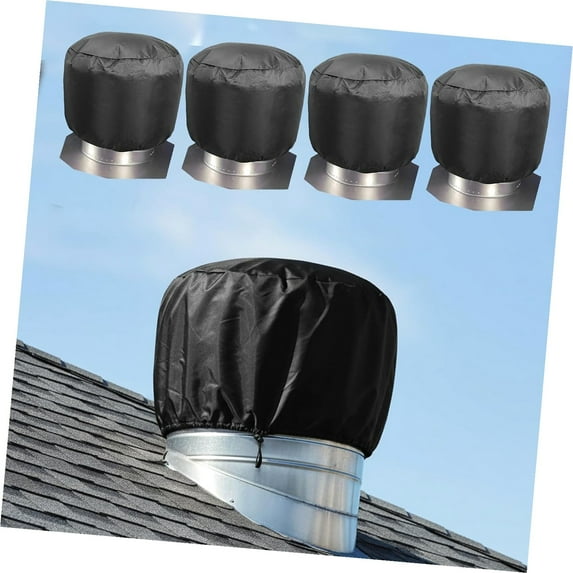 Highcool 4 Pack Wind Roof Vent Cover 20" 20" Ventilator Cover Attic ...