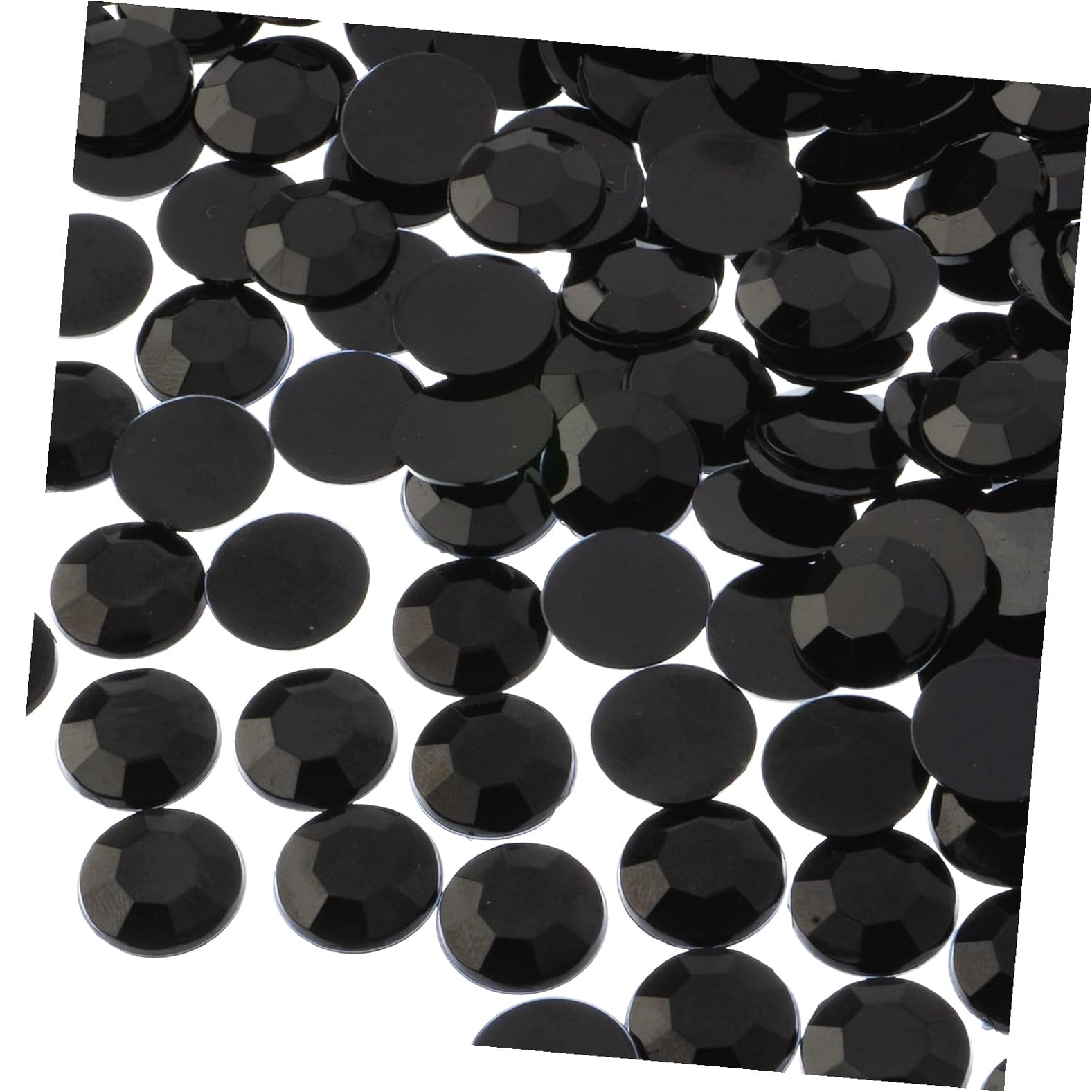 Highcool 400 Pieces 12mm (SS50), Acrylic Round Flat Back Rhinestones ...