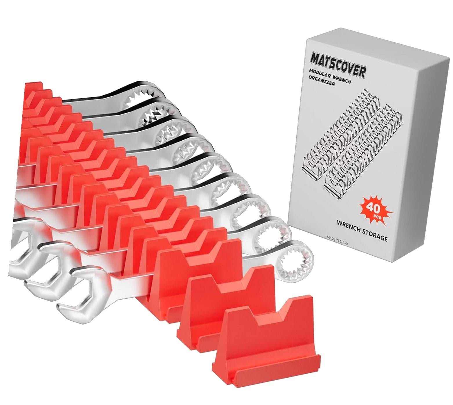 Highcool 40PCS Modular Wren Organizer Wren Holder - Wren for Tool ...