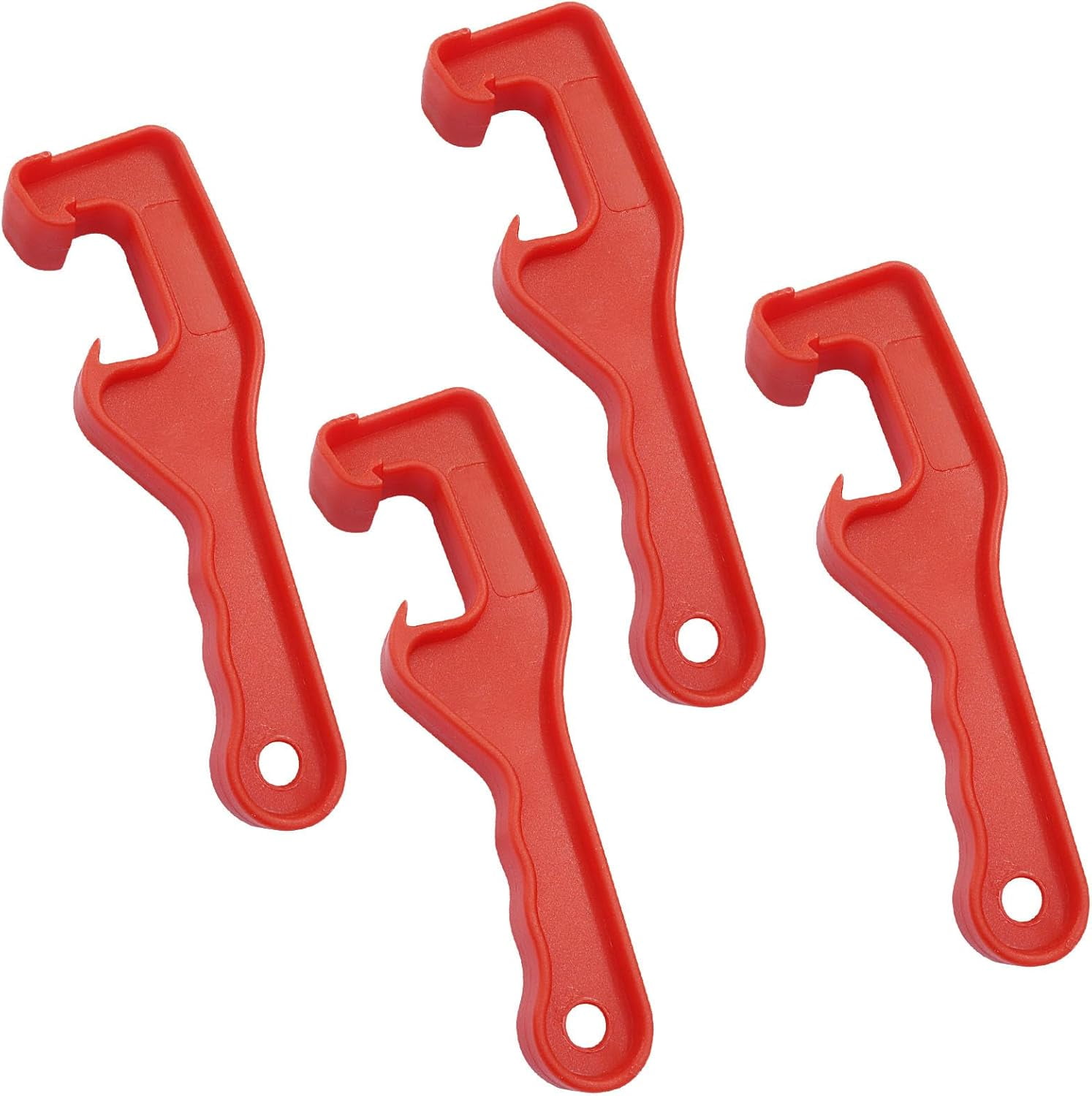 Highcool 5 Gallon Bucket Lid Opener Set Plastic Wrench for Paint Cans ...