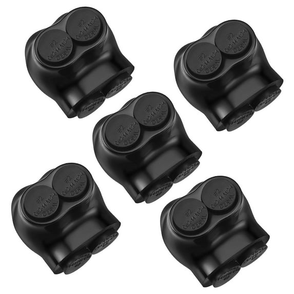 Highcool 5 Pcs Insulated Multi Cable Connectors 2 Single Entry Splice ...