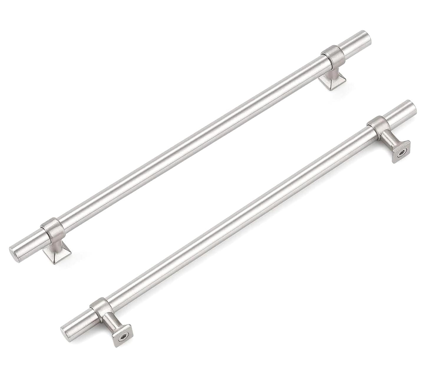 Highcool 5-Piece Assortment of 10-inch Hole Center Satin Nickel Kitchen ...