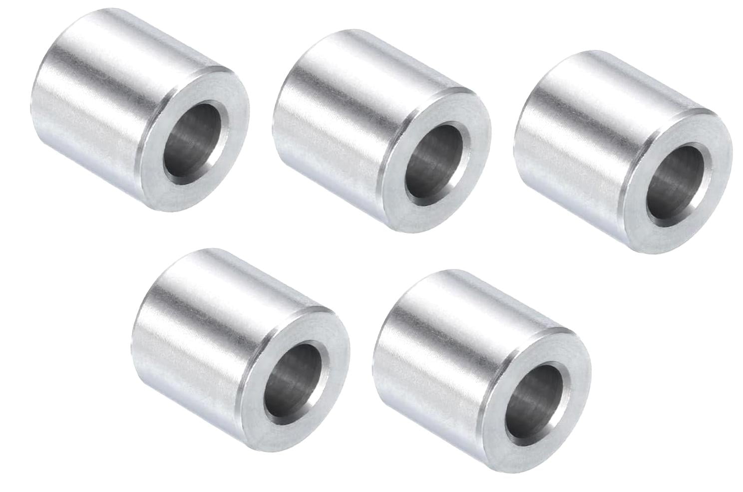 Highcool 5 Pieces Stainless Steel Spacer Set, 1/4" Inner Diameter x 1/2 ...