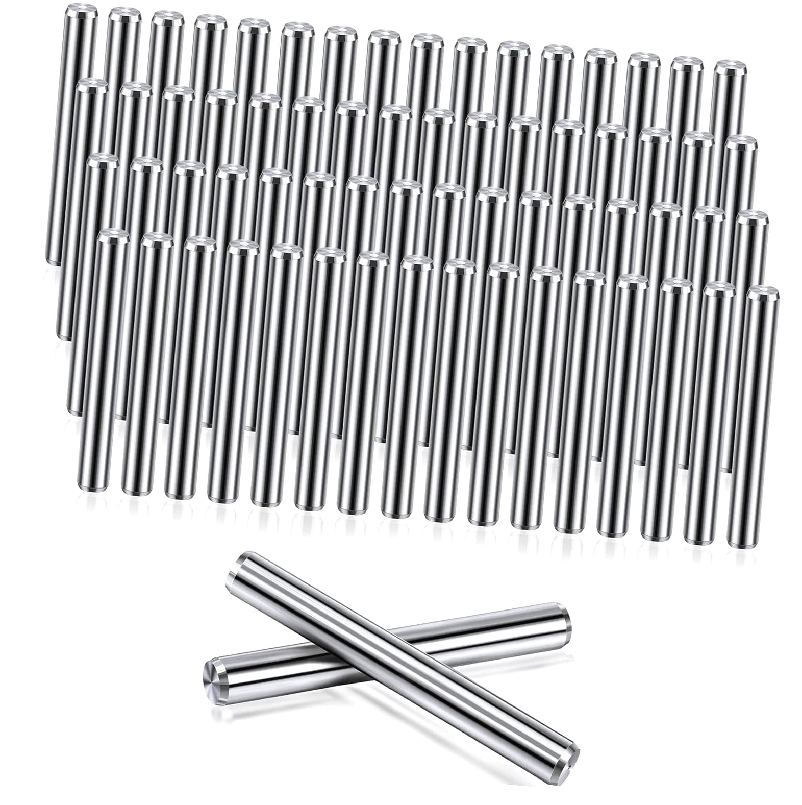 Highcool 5 mm 40 mm Steel Dowel , Metal Bookshelf Pegs and Nails for ...