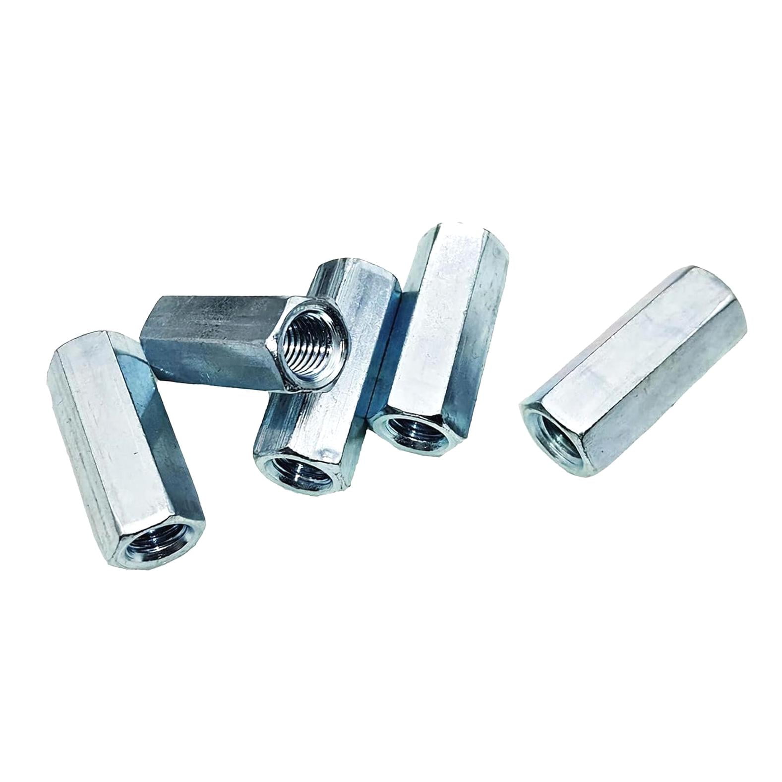 Highcool 5 pieces M14-2 44mm Long Rod Nut Nuts, Zinc Plated Extender ...