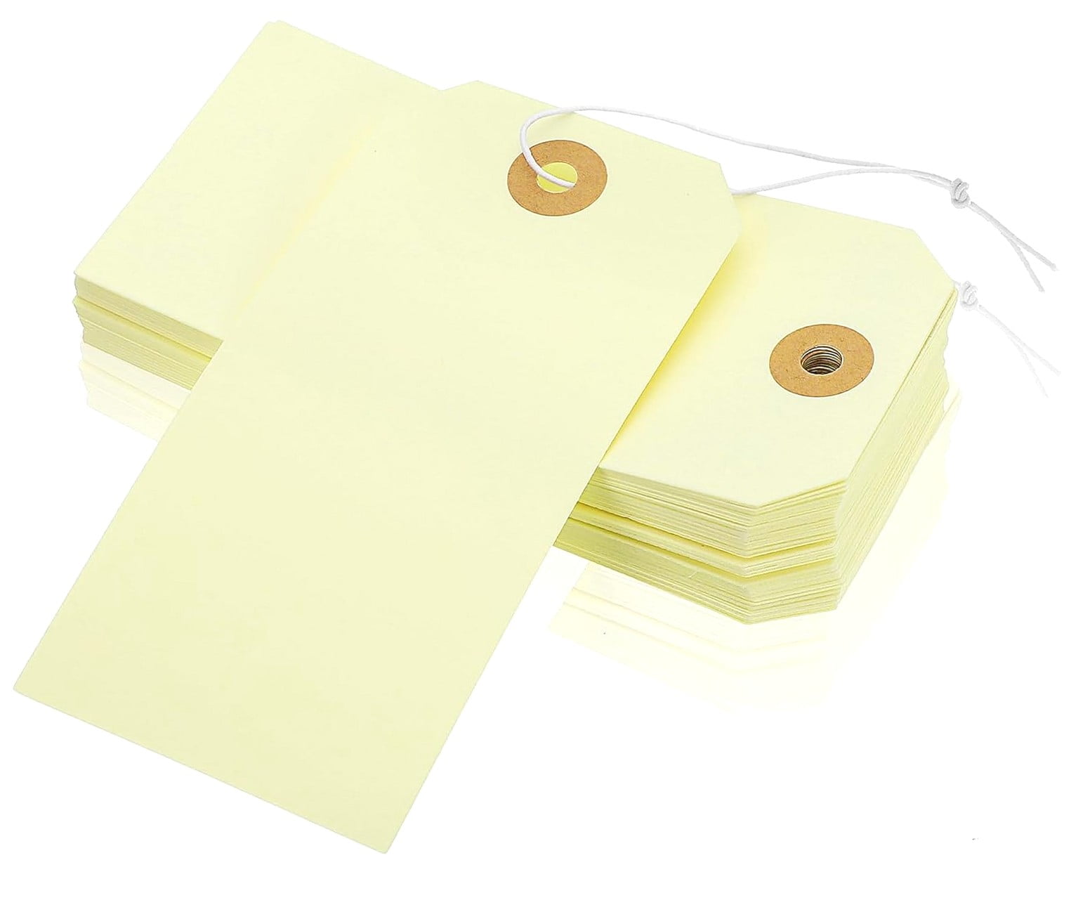 Highcool 50 Pcs Tags for Labeling Paper Tags with Wire for Shipping ...