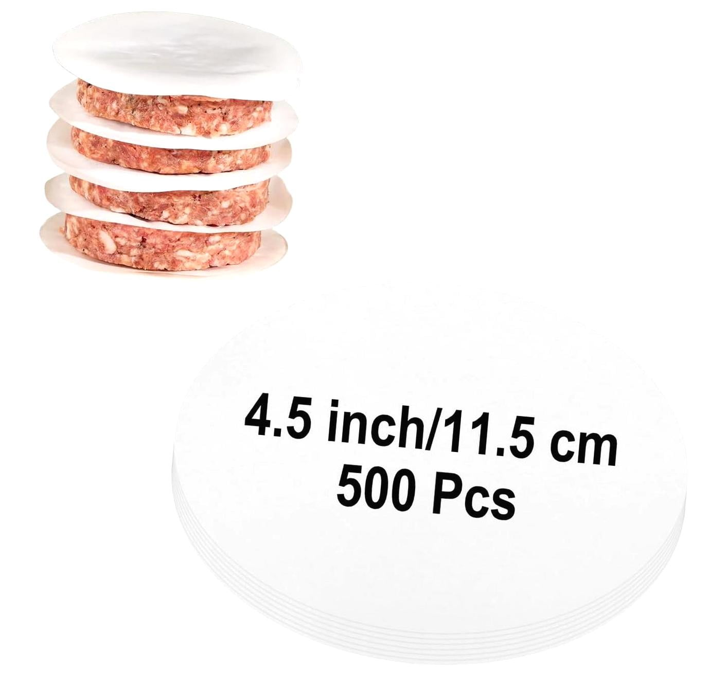 Highcool 500Pcs Round Parchment Papers, Non-Stick 4.5 Inch Baking ...