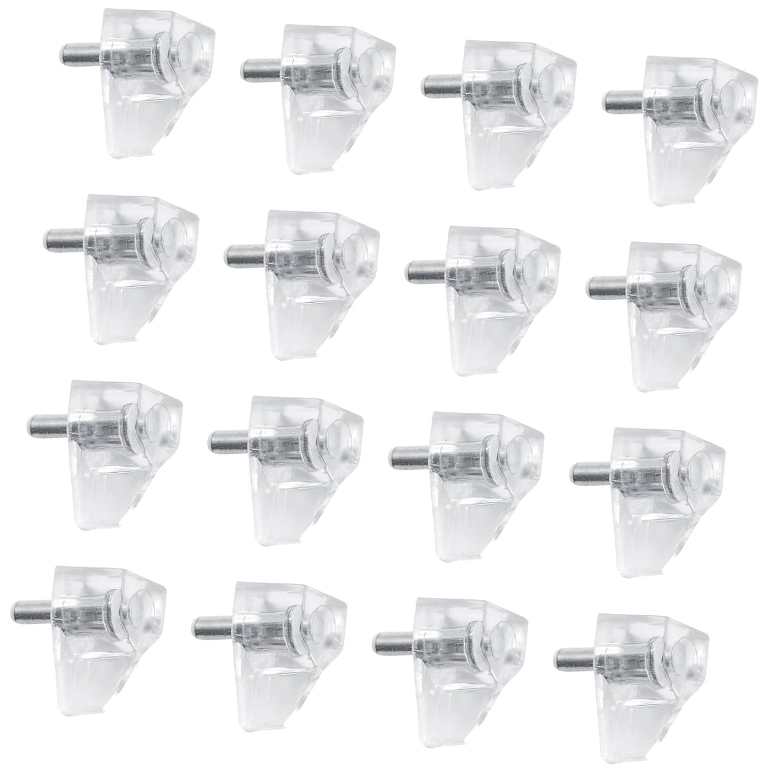 Highcool 50PCS 3mm Clear Cabinet Bumpers, Plastic Clips, Pegs for ...