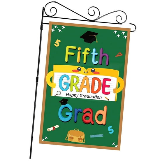 Highcool 5th Grade Graduation Sign, 5th Grade Grad Yard Sign 2025 ...