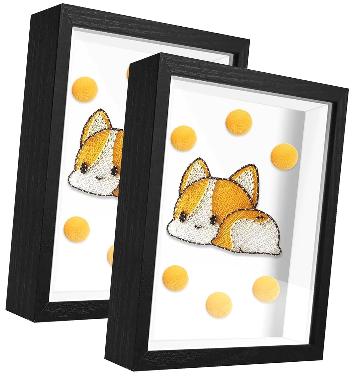 Highcool 5x7 Small Shadow Box Frame Display Case, Display Box for ...