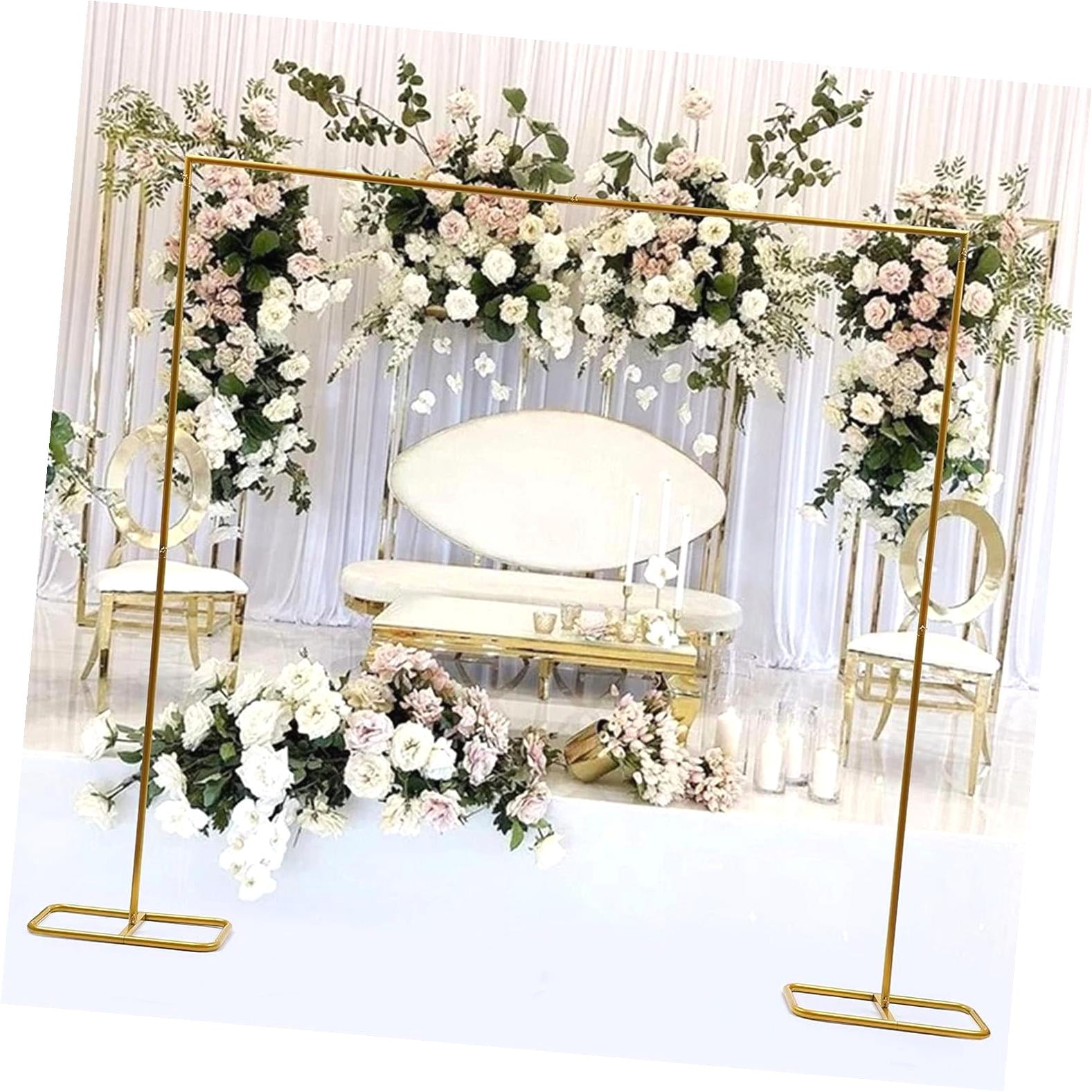Highcool 6.5FT x 6.9FT Backdrop Stand with Base, Adjustable Portable ...