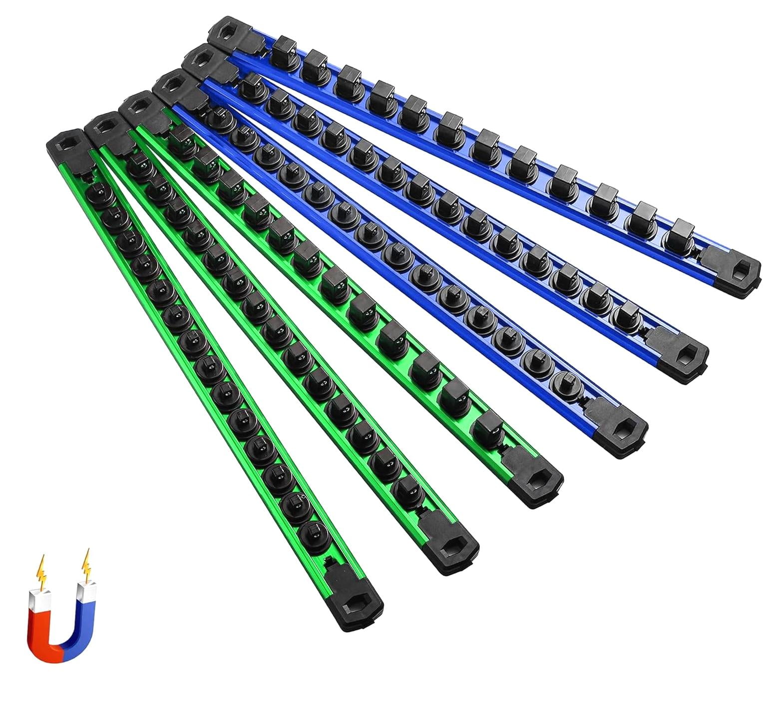 Highcool 6-Piece Magnet Soet Organizer, Heavy Duty Aluminum Soet Rails ...