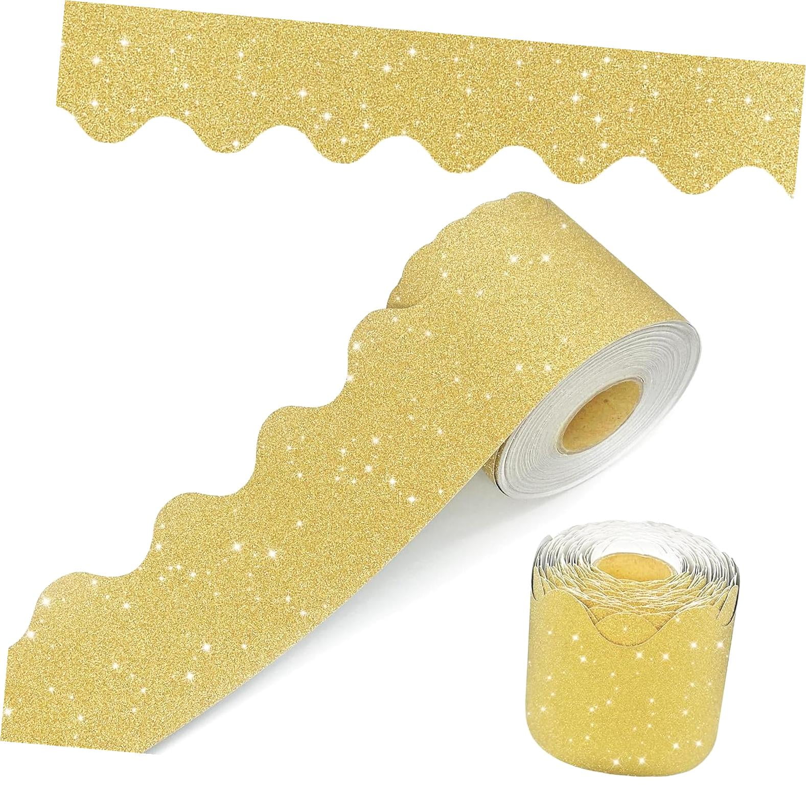Highcool 60 Feet Bulletin Board Borders, Sparkling Scalloped Edge Trim ...
