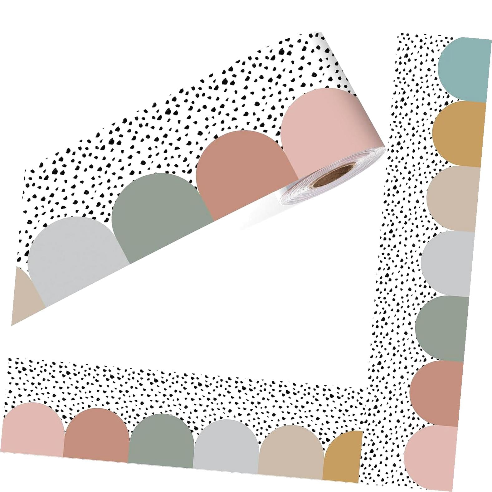 Highcool 65ft Bulletin Board Borders for Classroom Decorations, Rolled ...