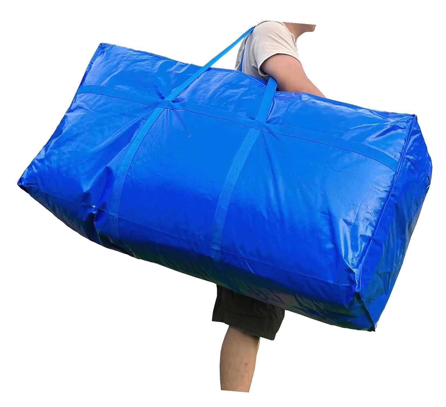 Highcool 66 Gallon Extra Large Storage Bags, Huge Zippered Bags with ...