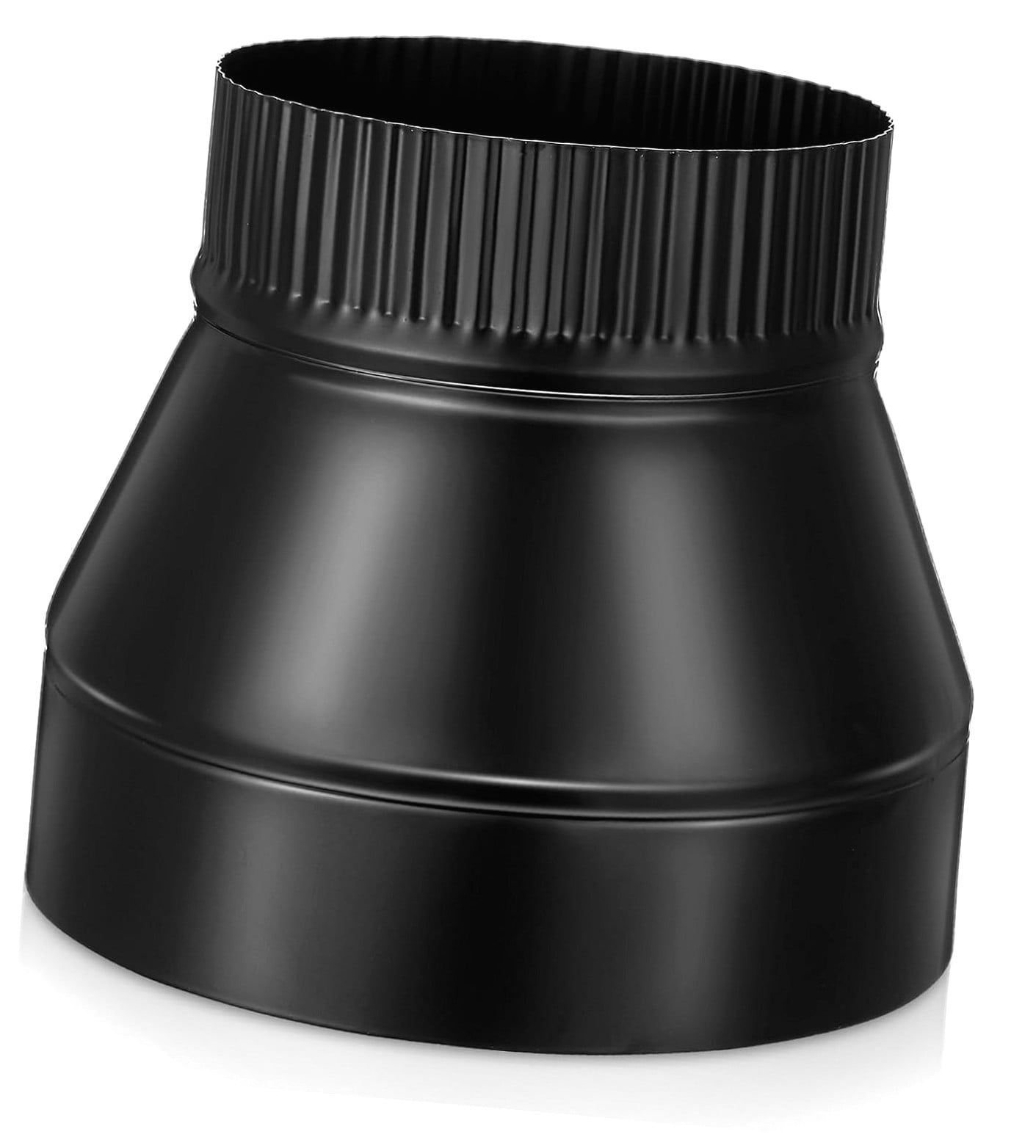 Highcool 7" to 6" Stove Pipe Reducer Matte Pipe Reducer Duct Adapter ...